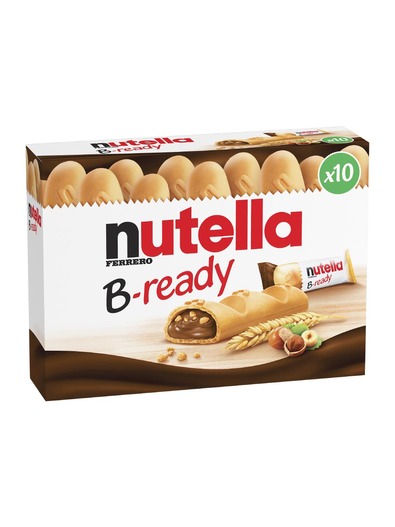 Nutella B-Ready 220гр 10 бр, Продуктови Категории, Шоколади | Магазин ...