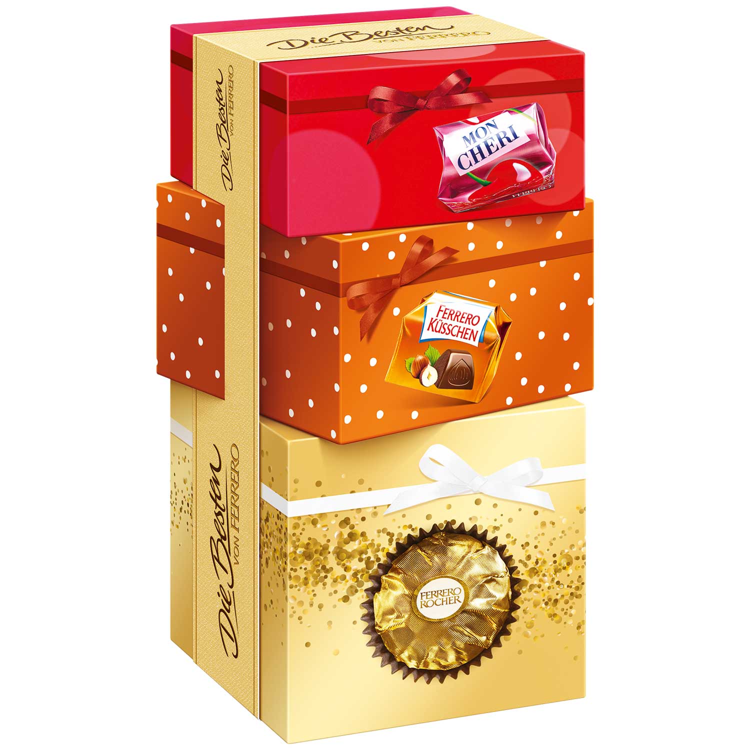 Най-доброто от Ferrero Подаръчни кутии 127 гр, Продуктови Категории ...