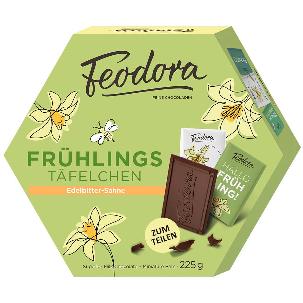 Feodora 30 бр. шоколадчета черен шоколад 225 гр., Продуктови Категории ...