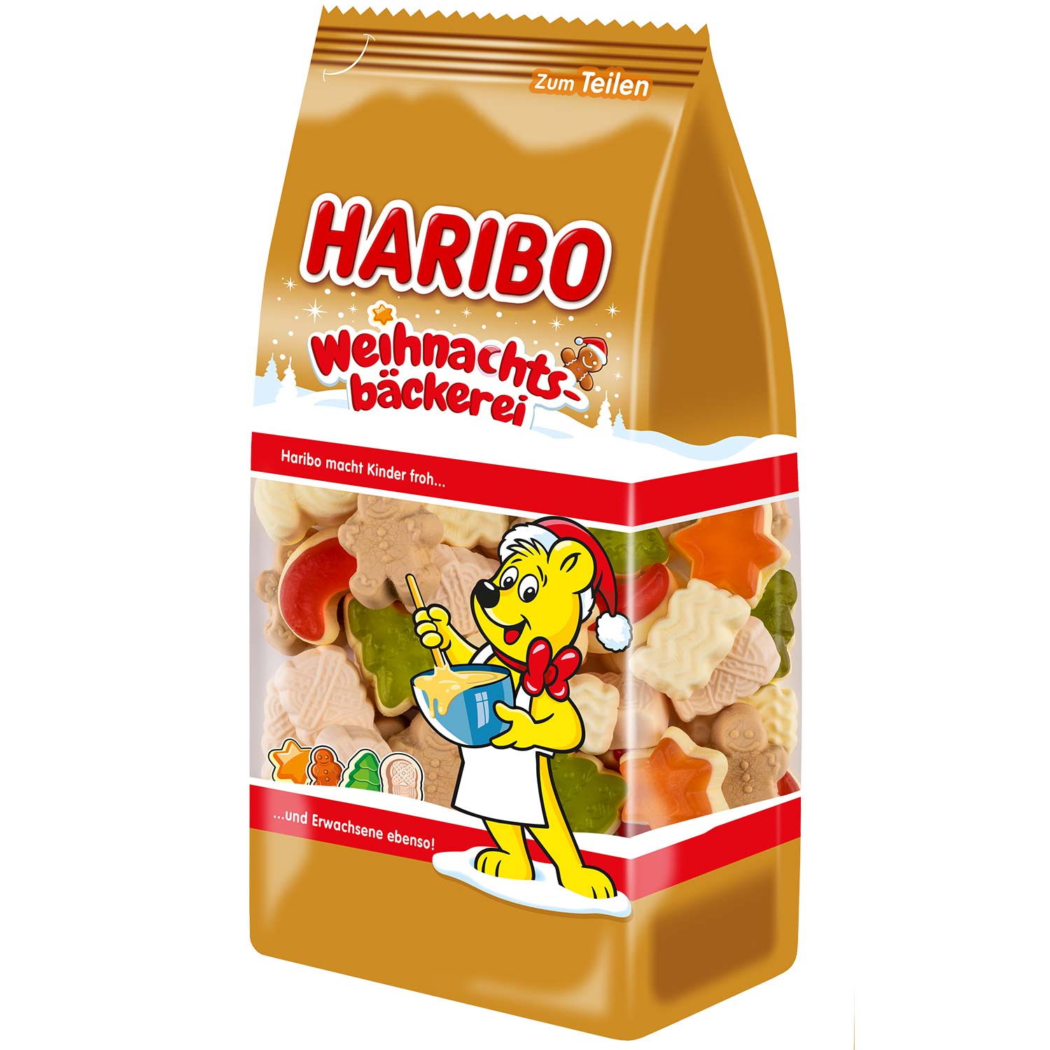 Haribo Коледни желирани печива 250гр, Подходящ за:, Специален повод ...